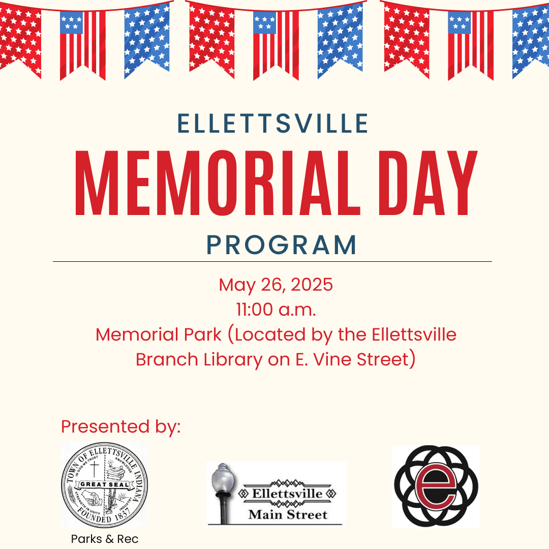 Ellettsville Memorial Day Program – Greater Ellettsville Area Chamber ...